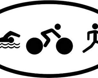 Triathlon Bumper Sticker - Etsy