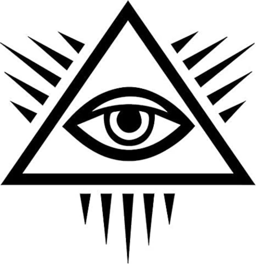 Masonic Eye Vinyl Decal Sticker Bumper Car Truck Window - Etsy