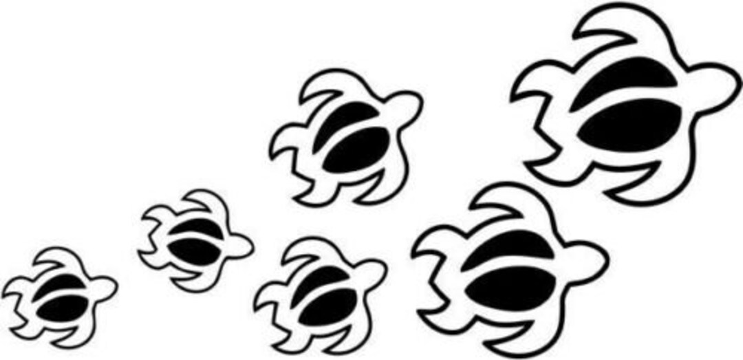 SEA TURTLE HAWAII Vinyl Decal Sticker Vinyl Decal Sticker for Car ...