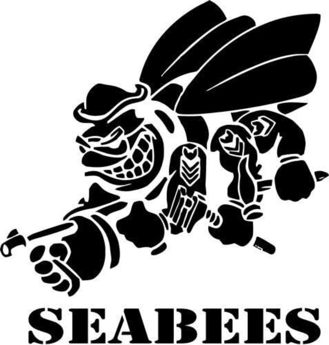 Seabees Vinyl Decal Sticker Bumper Car Truck Window - Etsy