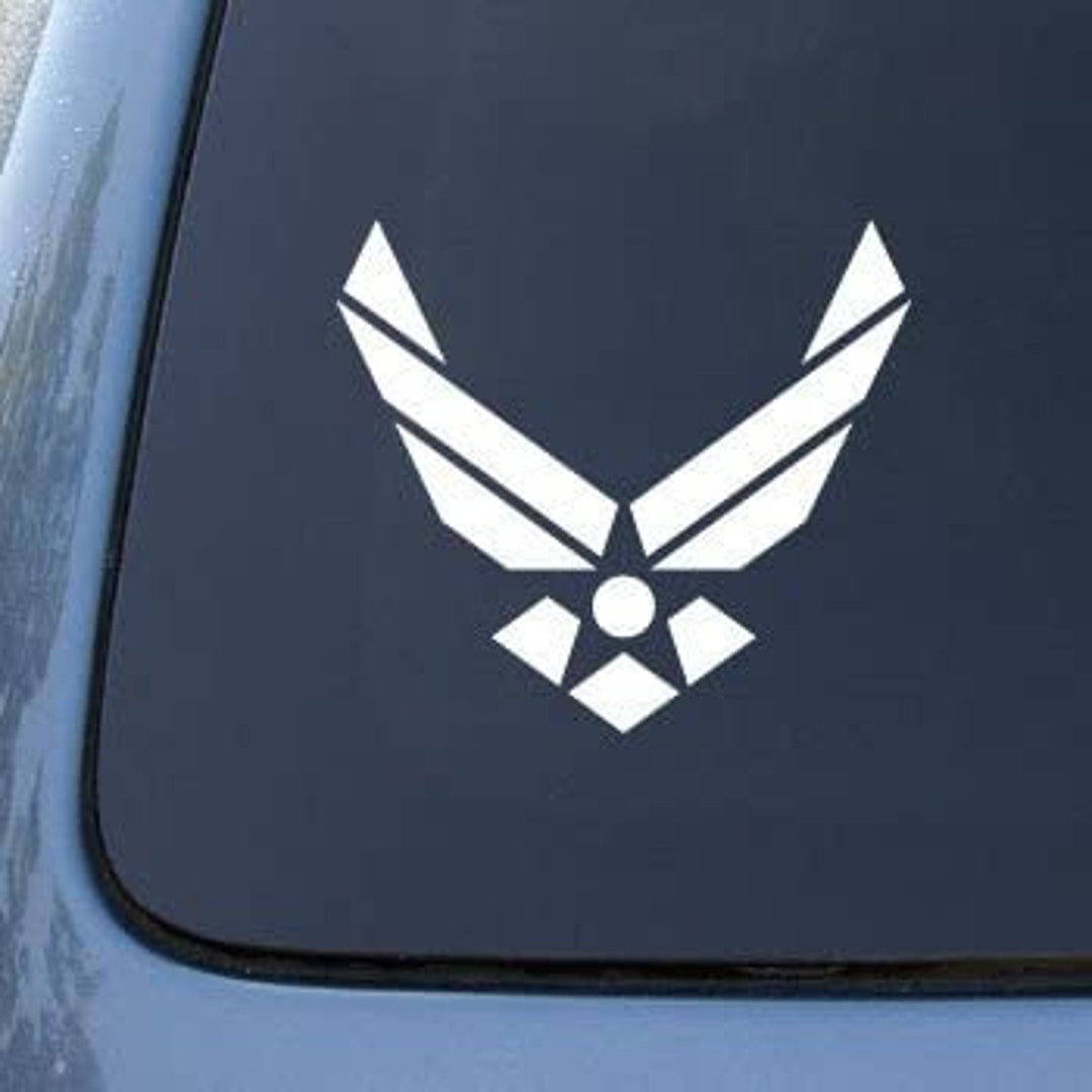 Air Force USAF US Wings Car, Truck, Notebook, Vinyl Decal Sticker - Etsy