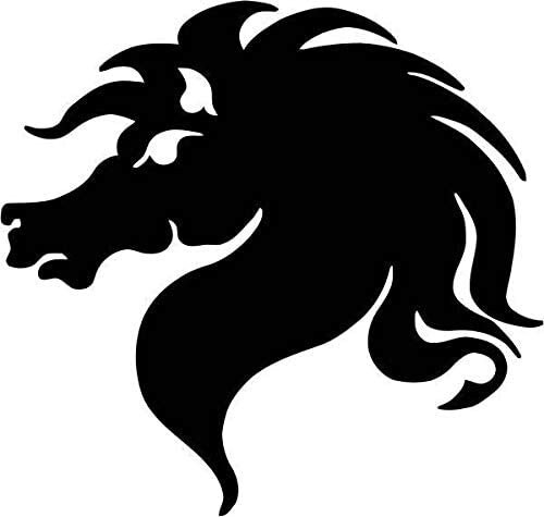 Red Horse Vinyl Decal Sticker Bumper Car Truck Window - Etsy