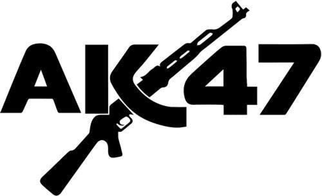 Ak-47 Rifle Weapon Vinyl Decal Sticker Bumper Car Truck Window - Etsy