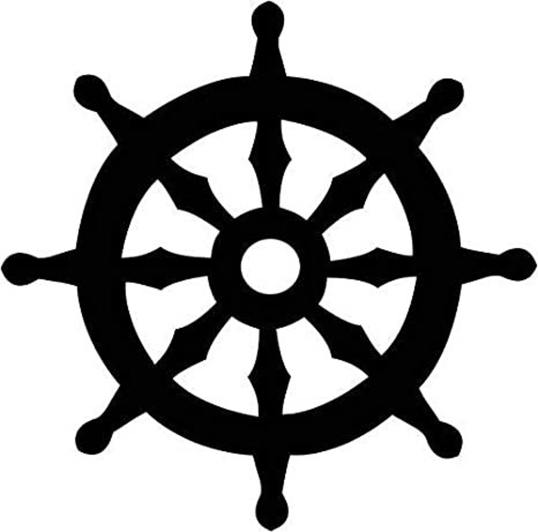 Wheel of Life Dharma Symbol Vinyl Decal Sticker Bumper Car Truck Window ...