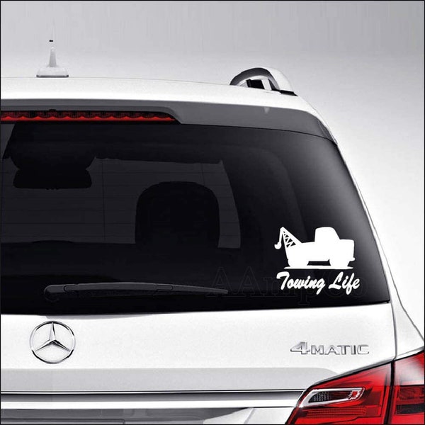 Tow Life Decal - Etsy
