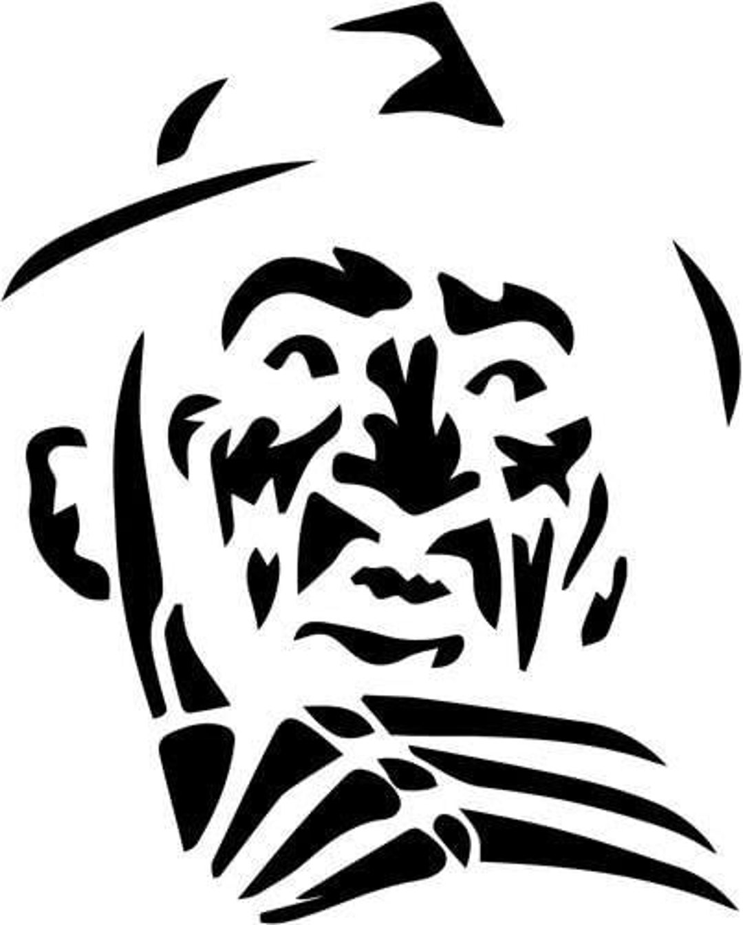 Freddy Krueger Vinyl Decal Sticker Bumper Car Truck Window - Etsy