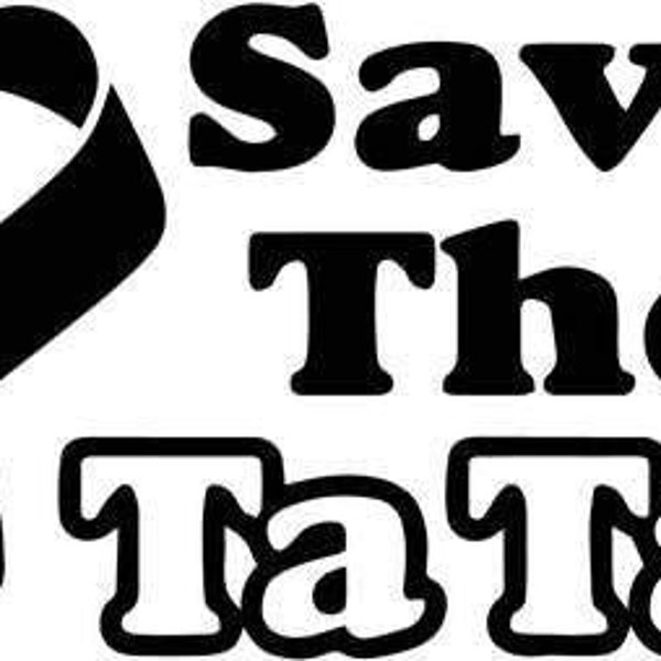 Save the Tatas - Etsy