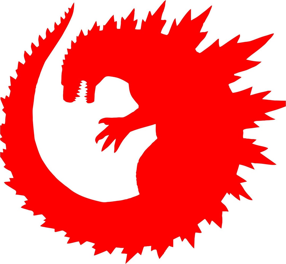 Godzilla Vinyl Decal Sticker Bumper Car Truck Window - Etsy