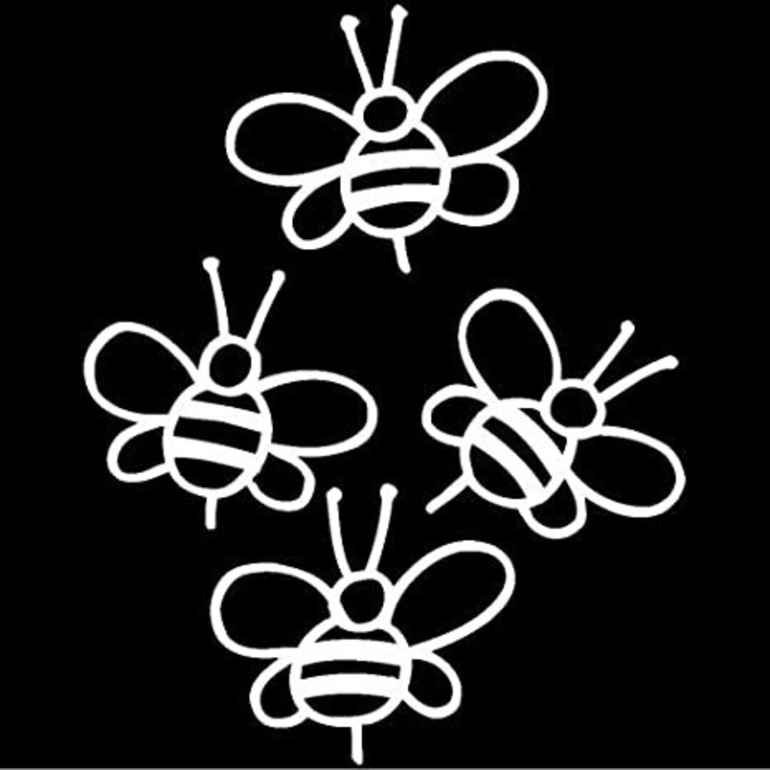 Made in USA Swarm of Bees Sticker Graphic Decal Sticker Vinyl Car Home ...