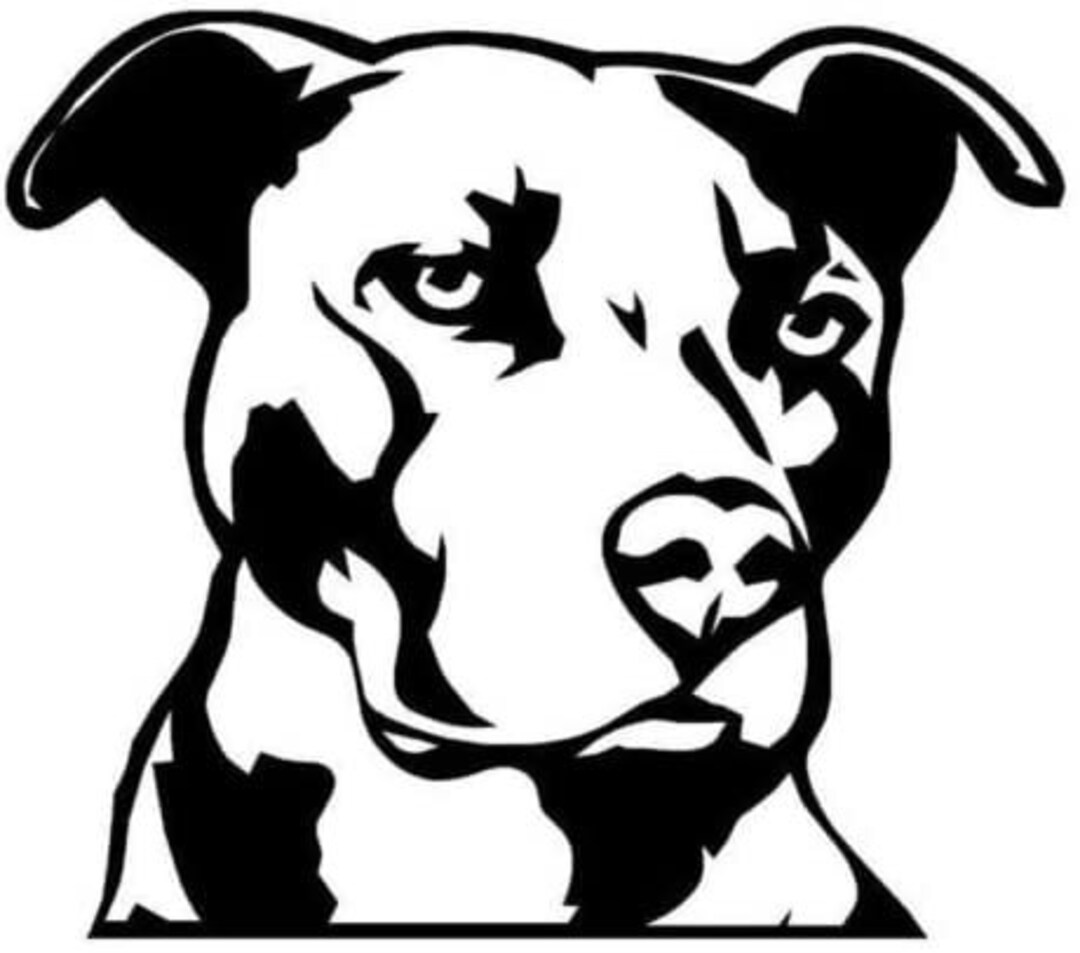 Ranger Products Pitbull Head Decal Sticker Vinyl Car Home Truck Window ...