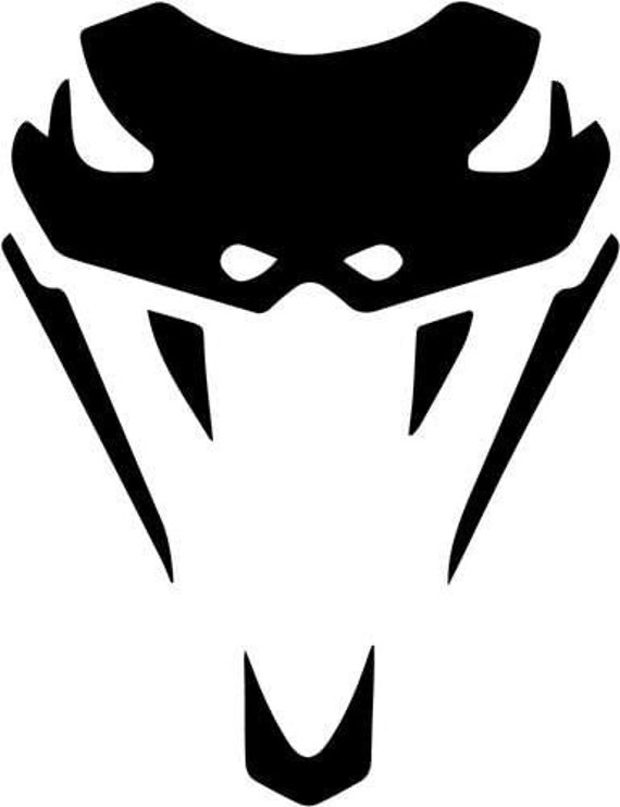 Snake Head Vinyl Decal Sticker Bumper Car Truck Window - Etsy