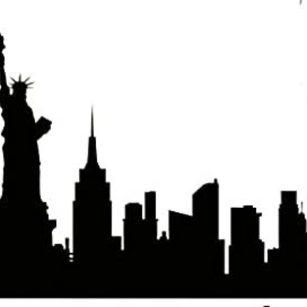 Nyc Skyline Decal - Etsy