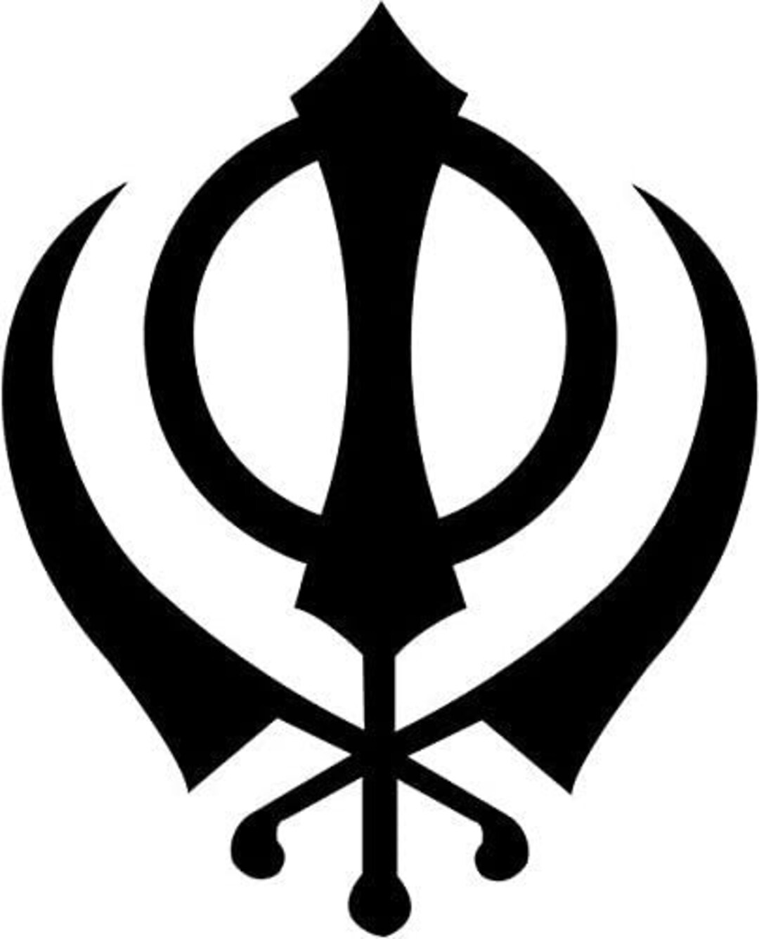 Khanda Sikh Spiritual Vinyl Decal Sticker Bumper Car Truck Window - Etsy