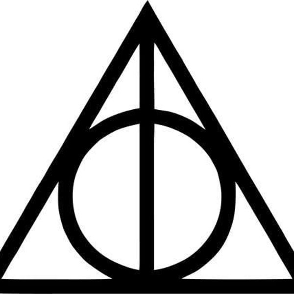 Deathly Hallows Svg - Etsy