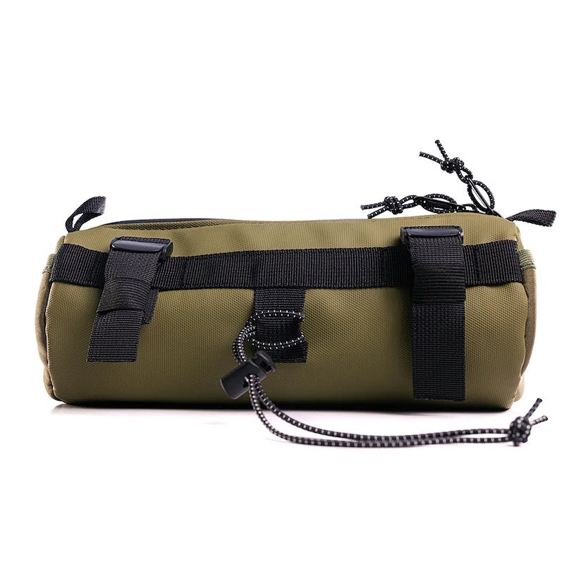 Olive Green Bike Handlebar Bag by Lumiere & Co. Bike Bag - Etsy