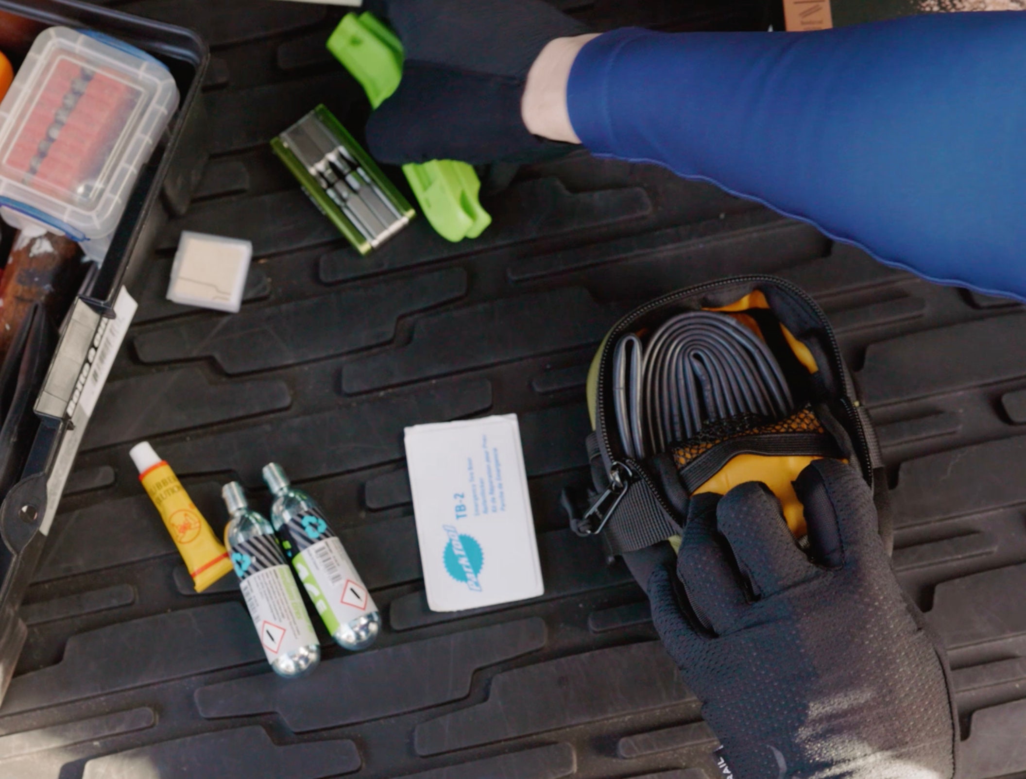 Green Bike Saddle Bag by Lumiere & Co. | Bike Bag | Bike Seat Bag ...