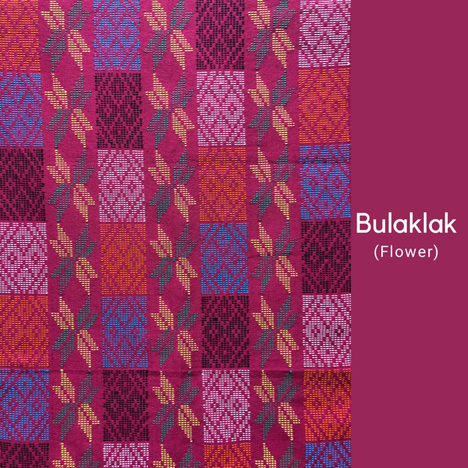 Yakan Cloth Tennun Wall Art | Etsy