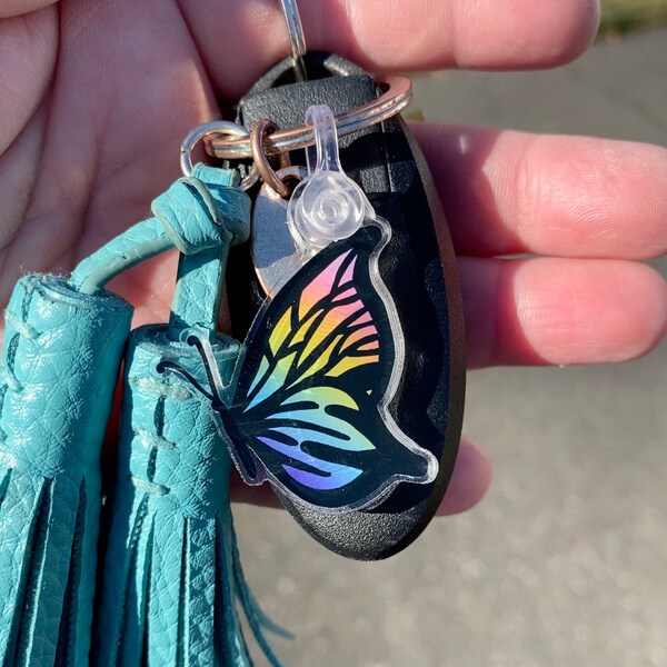 Butterfly Keychain - Etsy