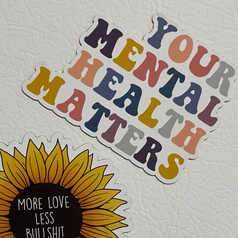 Magnet Your Mental Health Matters - Etsy