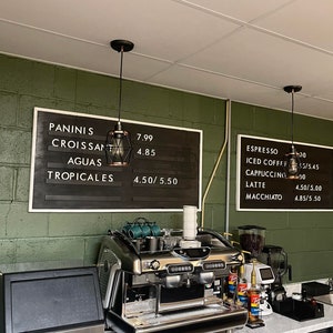 MENU SVG Laser Cut Menu - Alphabet Letter Board SVG - Cafe Menu Board ...