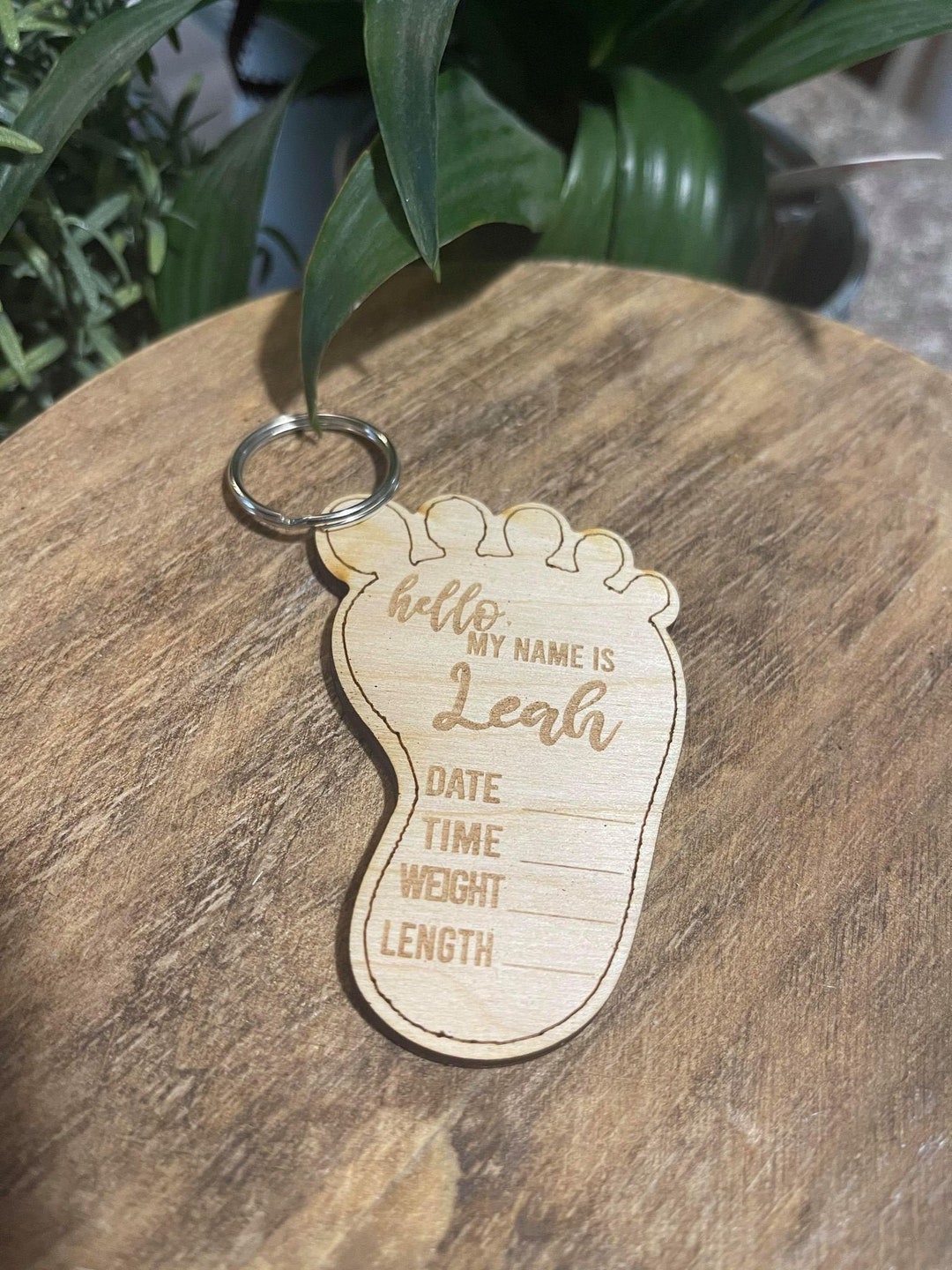 Baby Feet Birth Announcement Baby Birth Announcement Sign, Newborn ...