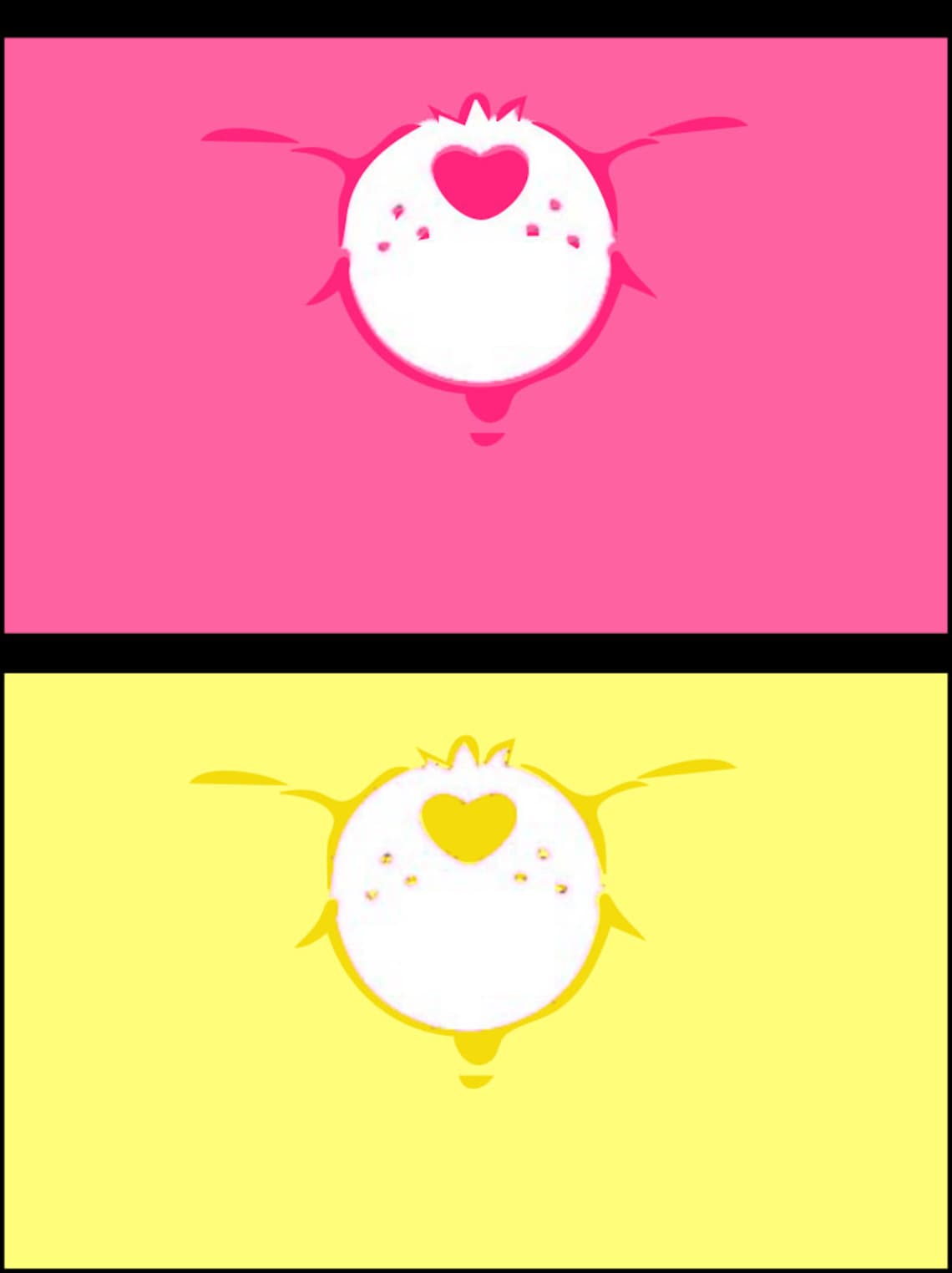 Care Bear Face Mask Pack Digital PNG - Etsy