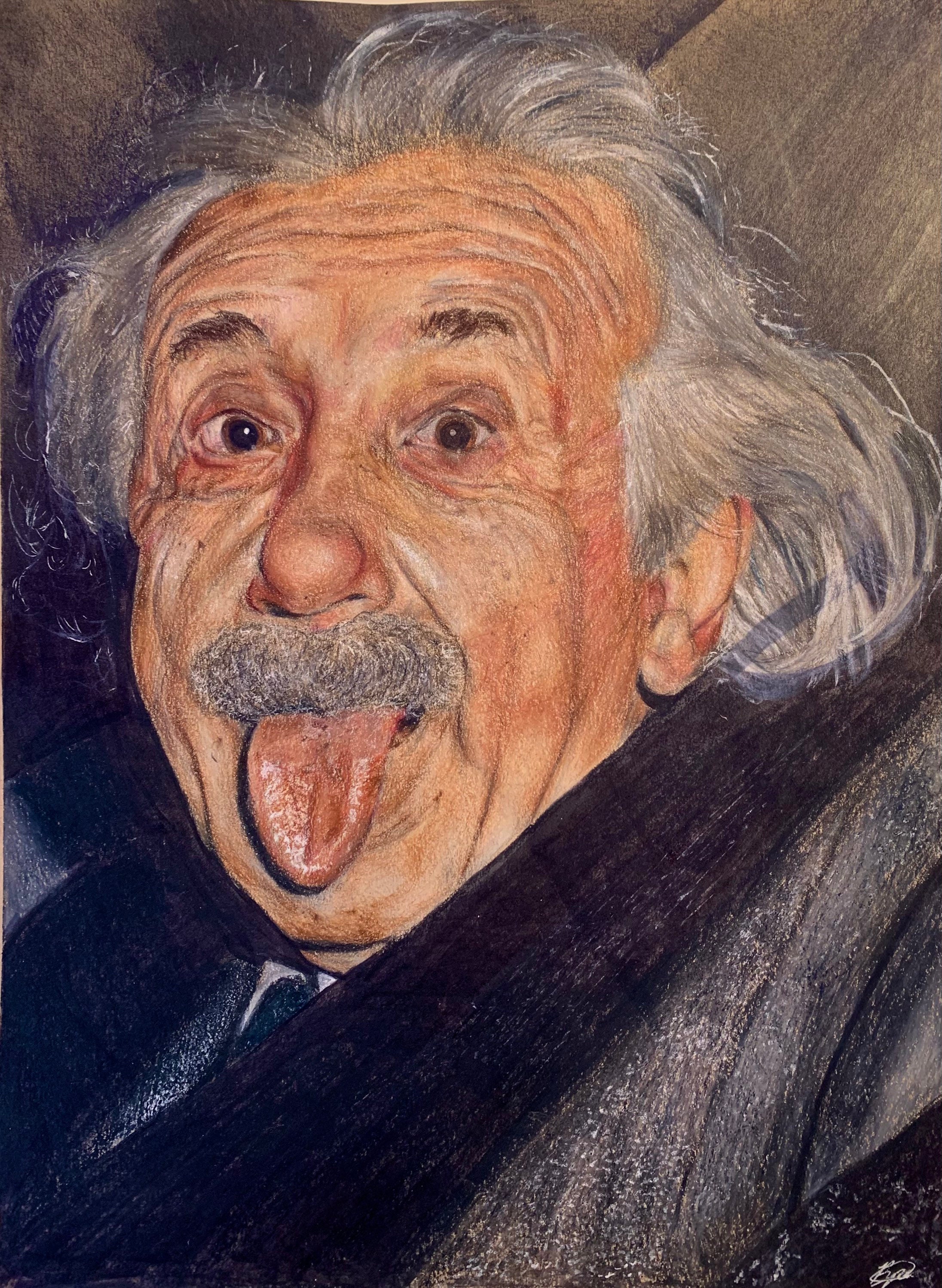 Albert Einstein, Albert Einstein Print, Albert Einstein Drawing, Albert ...