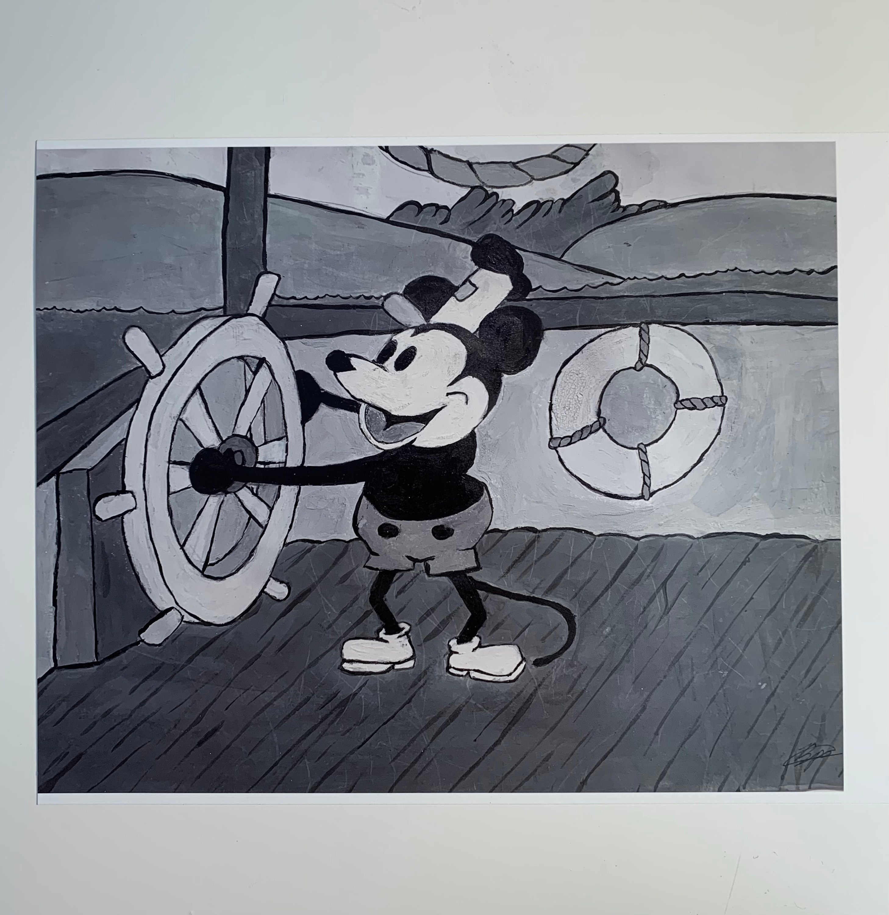 Mickey Mouse Poster, Steamboat Willie Poster, Disney Poster sold by ...