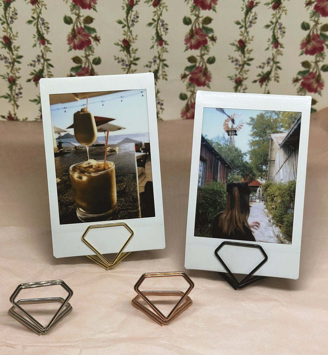 Gem-shaped Photo Stand // Home, Dorm & Office Decor - Etsy