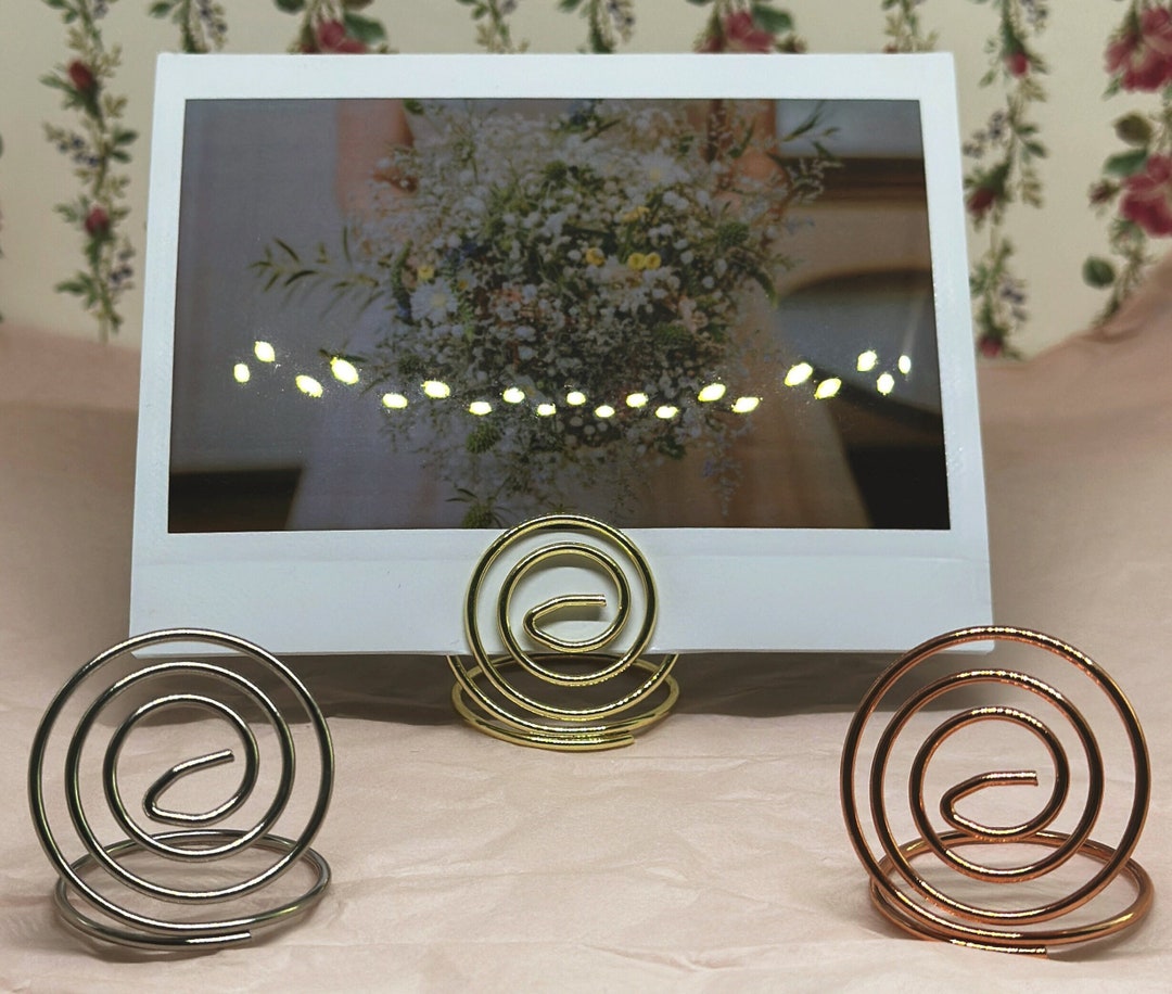 Spiral Multimodal Photo Stand // Home Decor. - Etsy