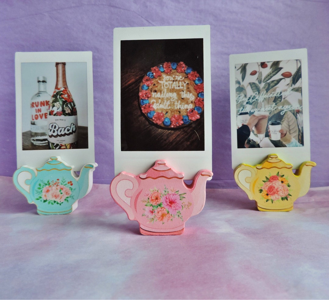 Tea Party Photo Stand - Cute Photo Frame - Party Favors - Etsy