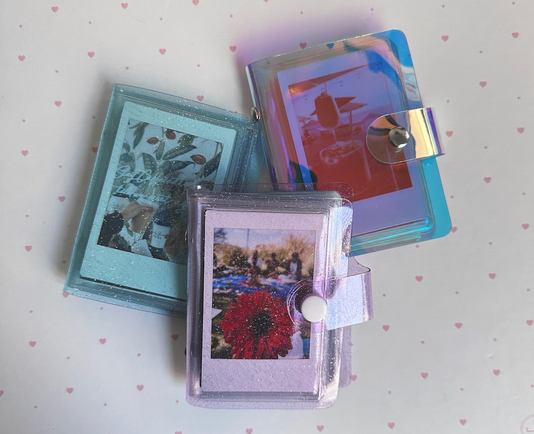 Mini Instax Photo Album: Iridescent Pocket Album - Etsy