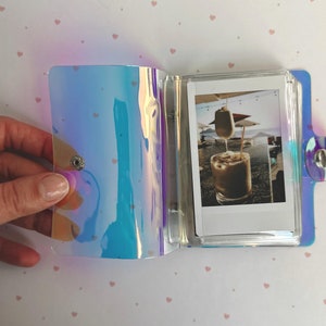 Mini Instax Photo Album: Iridescent Pocket Album - Etsy