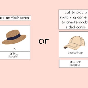 Clothes and Colors in Japanese 78 Digital Flashcards Hiragana, Katakana ...