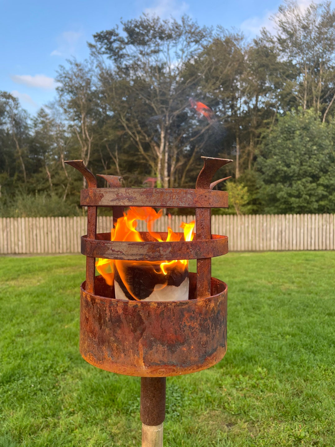 Garden Flare, Fire Flare , Mediaeval Flair, Beacon Flare - Etsy UK