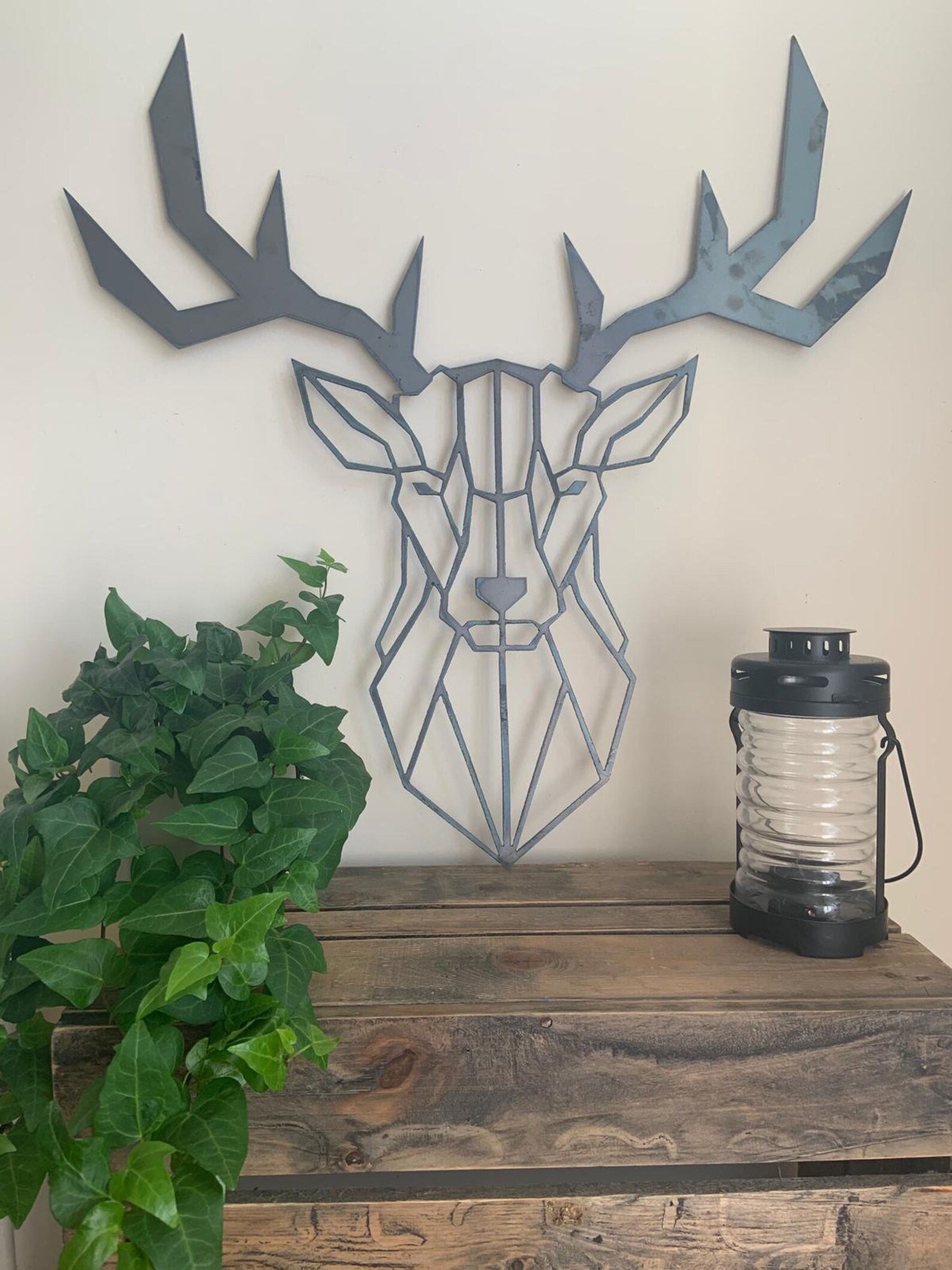 Stag head / Rusty metal Deer Head / Rusty Metal Deer / Deer | Etsy