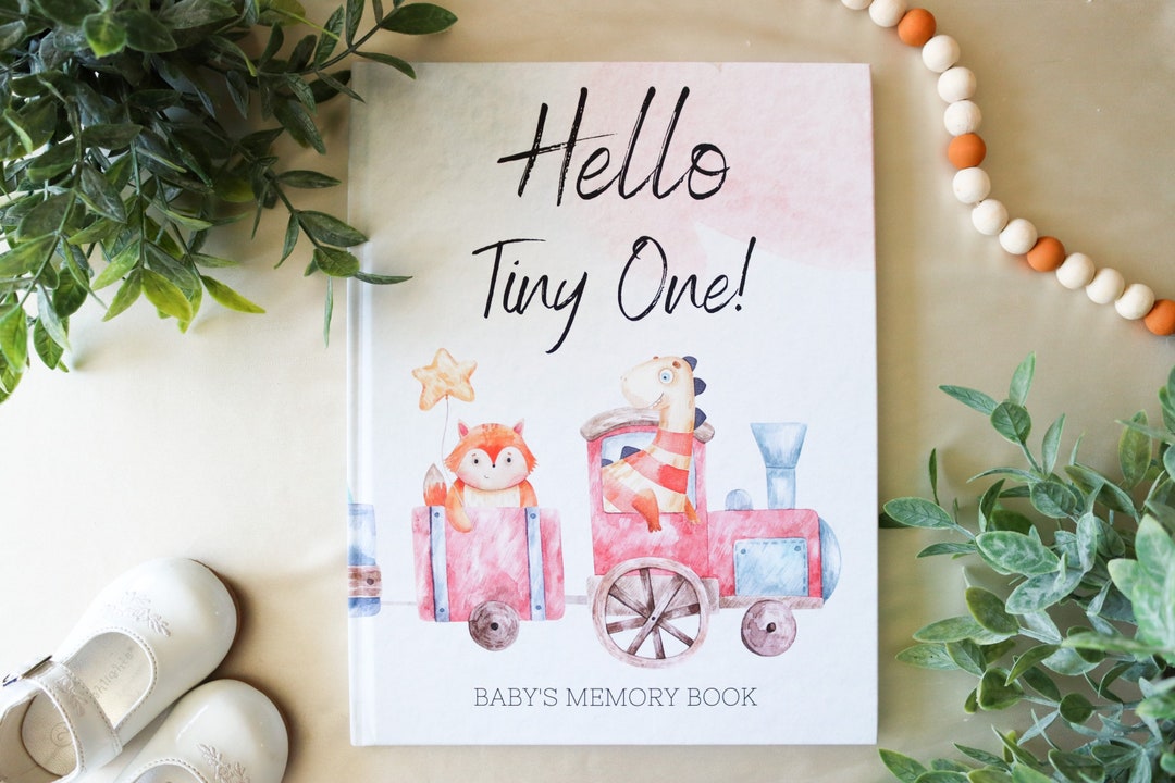 Baby Memory Book, Baby Keepsake, Baby Shower Gift, Milestone Book ...