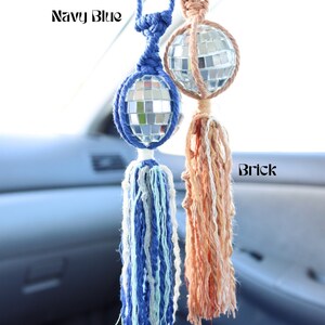 Disco Ball, Rear View Mirror Accessories, Car Accessories, Boho Car ...