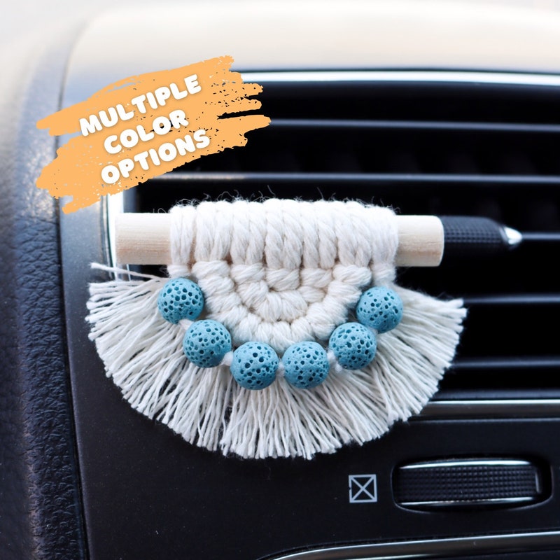 Macrame Car Diffuser - Etsy
