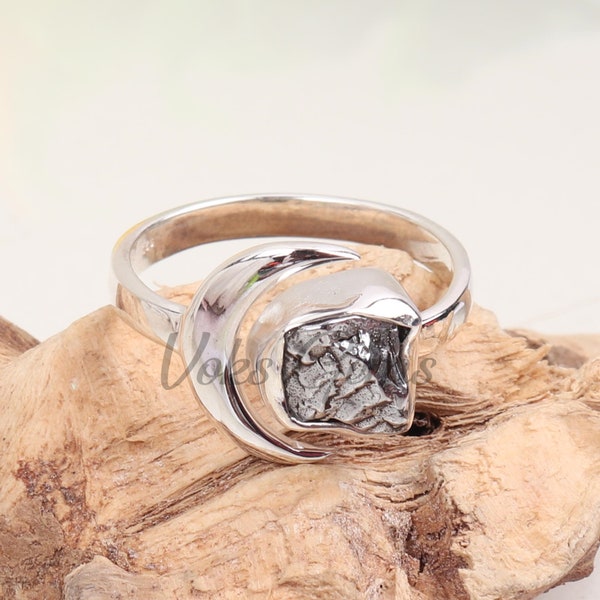 Meteorite Ring - Etsy