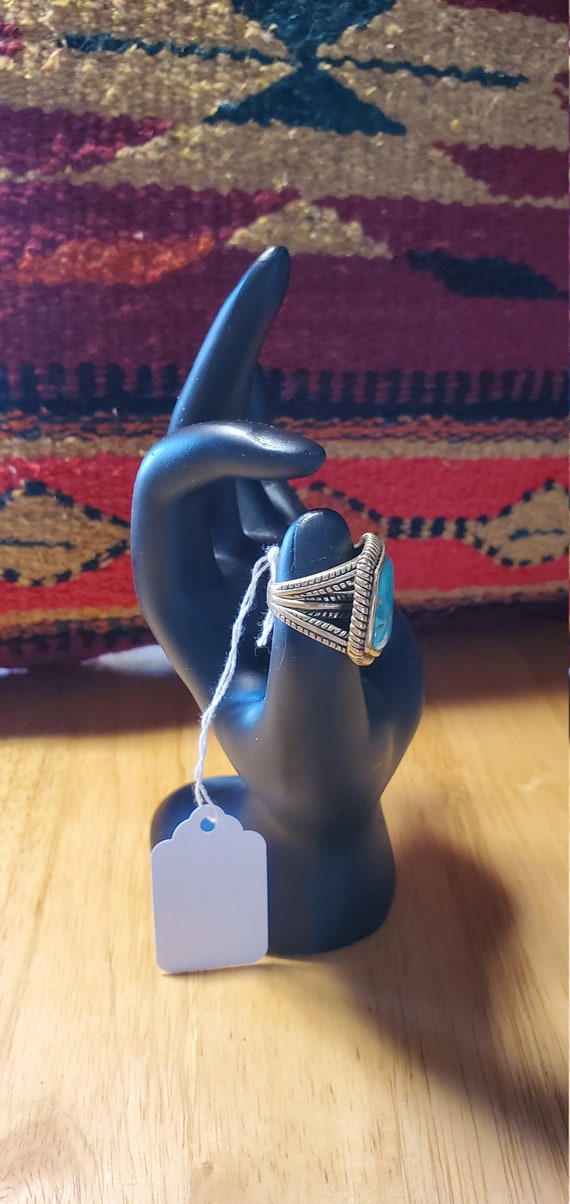 Studio Barse turquoise and bronze ring - Gem