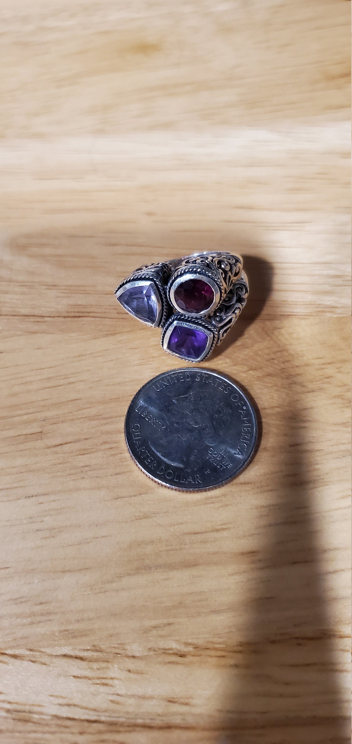 Samuel Benham Gemstone Ring - Etsy