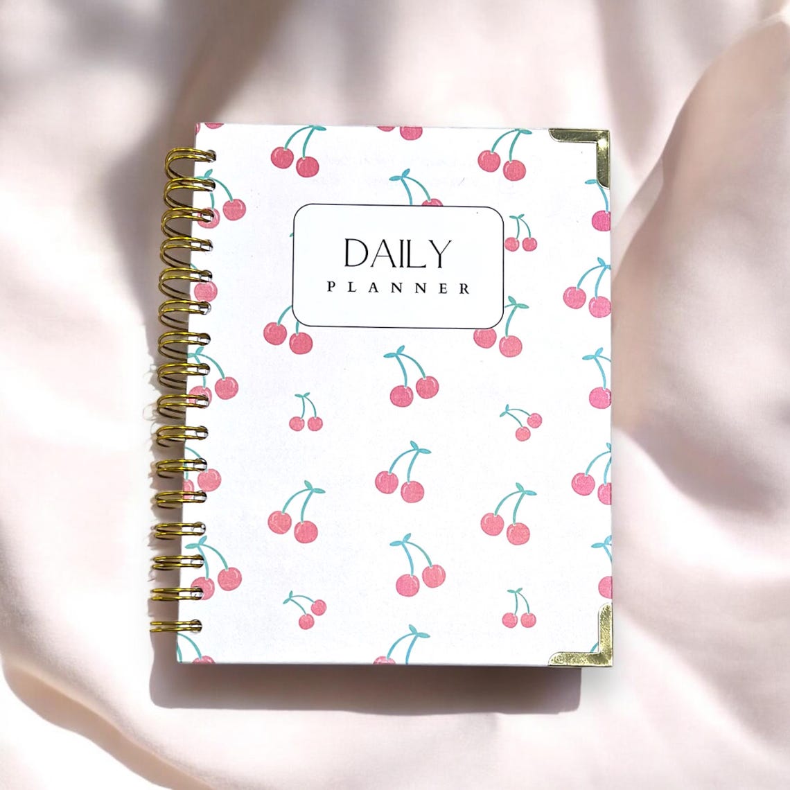 Daily Planner, Daily Planner 2025, Undated Planner, Daily Journal, Page ...