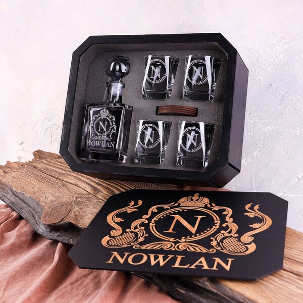 Custom Decanter Box Set - Etsy