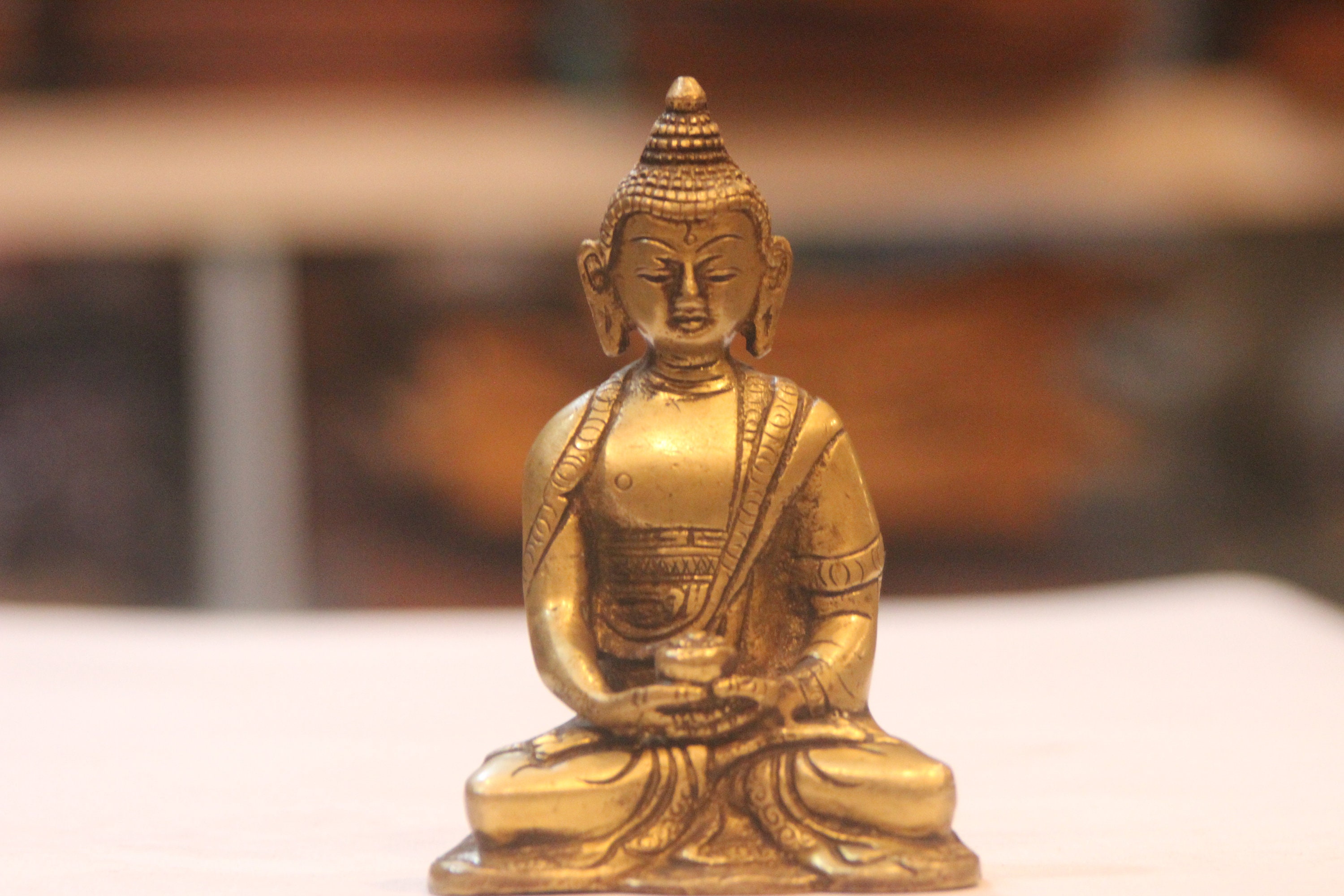 Meditating Buddha Statue, Small Buddha Statue, Zen Buddha Decor, Solid ...