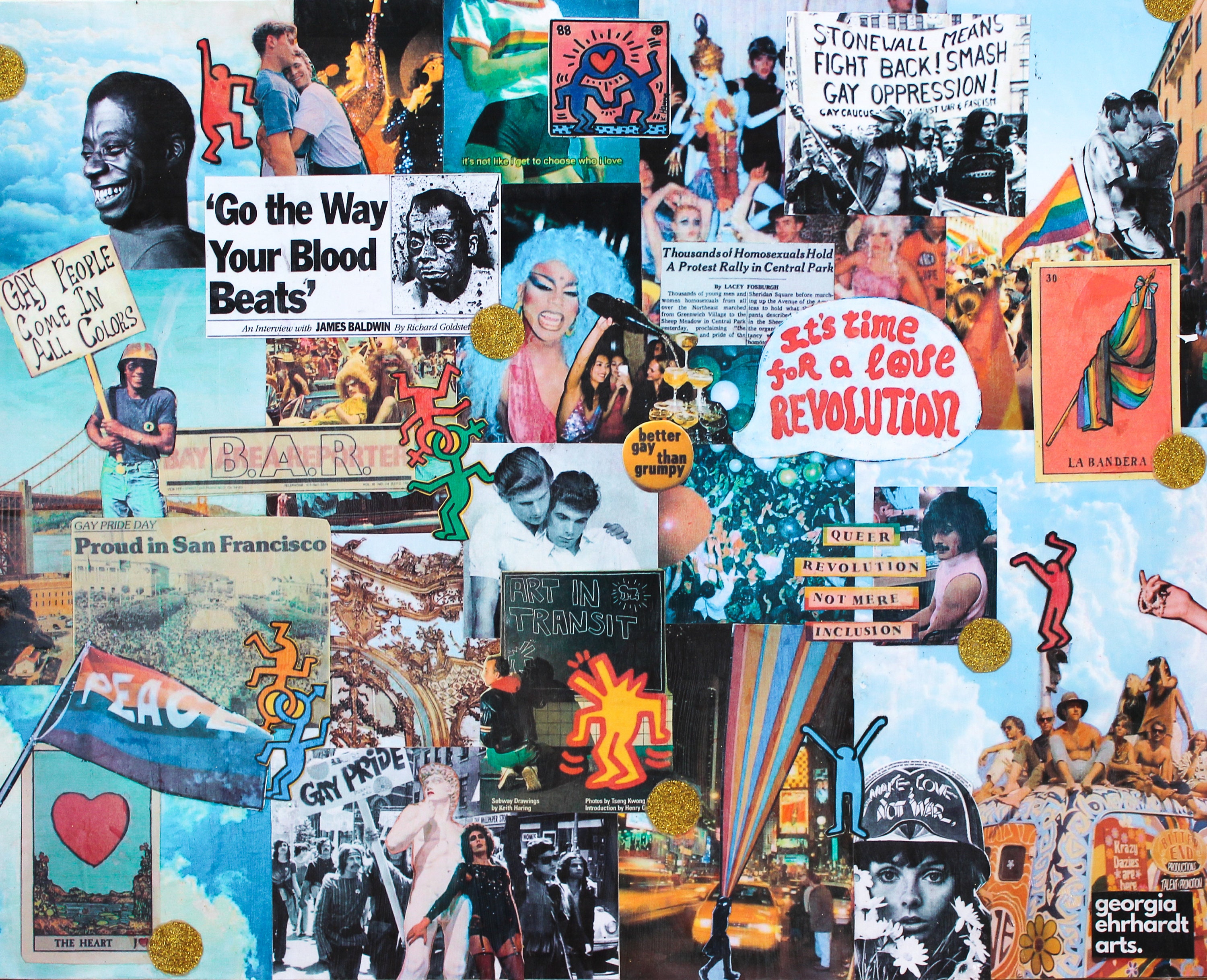 Pride Collage Print - Etsy