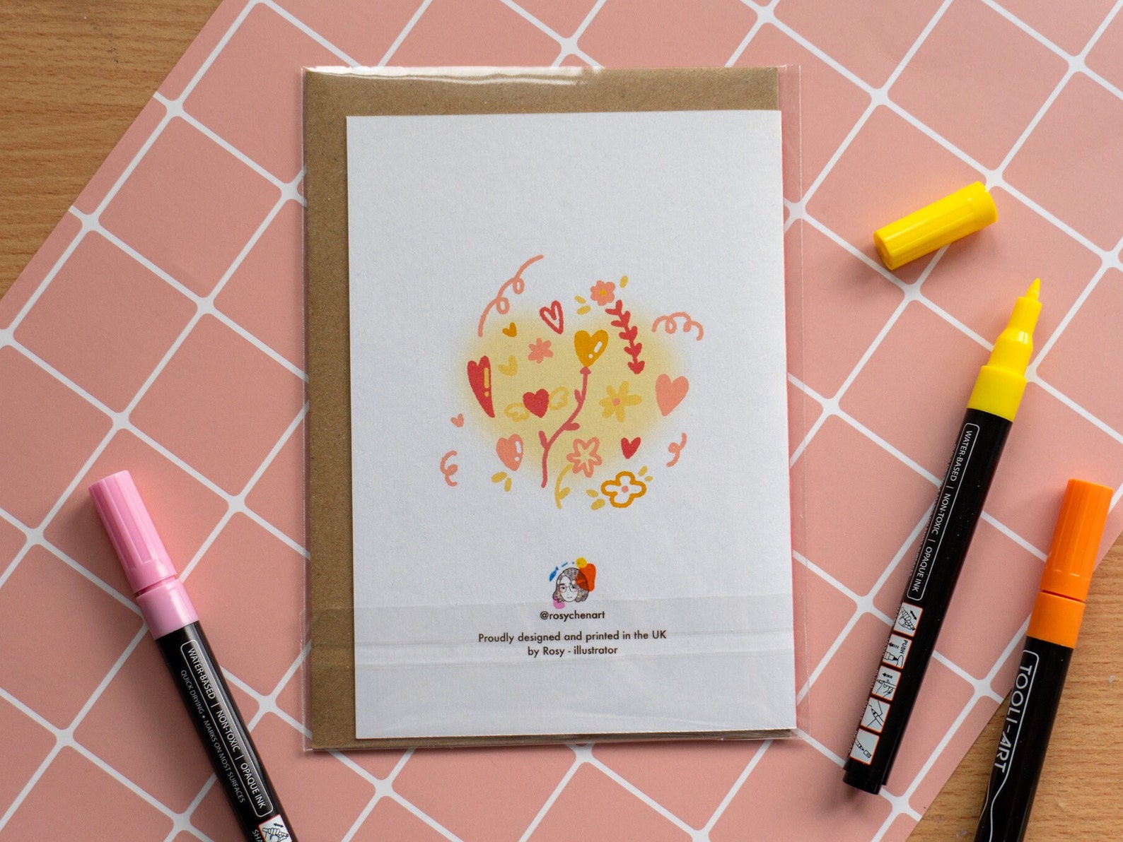 Chunky Tiger Couple Greeting Card, Kawaii Tiger, Anniversary ...