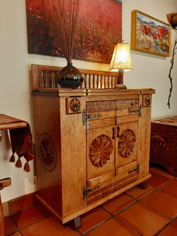Spanish Style Buffet Cabinet