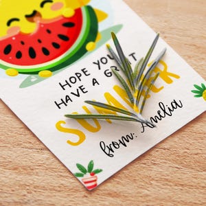 Summer Sun Gift Tag, Have a Great Summer Gift Tag, Sunshine Thank You ...