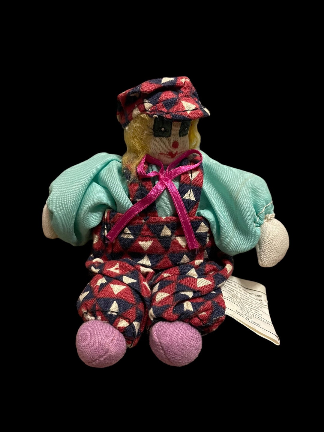 Vintage 1980s Sand Clown - Etsy